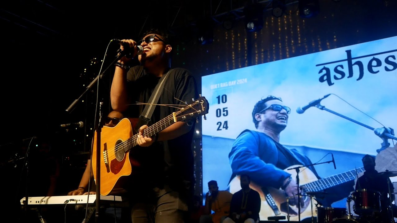 Ayna (live Concert) | Ashes Band | Zunayed Evan | #duetgazipur #Ragday ...