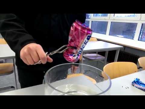 Die implodierende Dose - YouTube