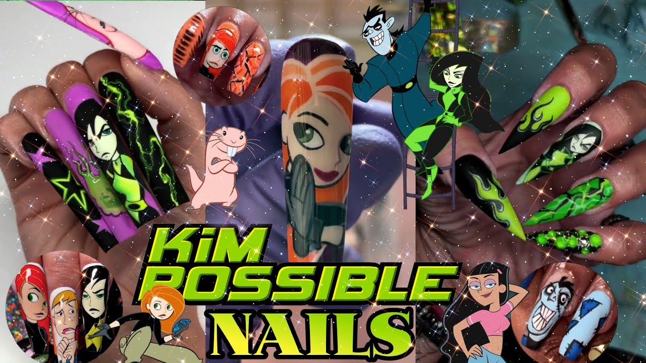KIM POSSIBLE NAILS 💅🏼 МАНИКЮР КИМ ПЯТЬ С ПЛЮСОМ 🔥 - YouTube
