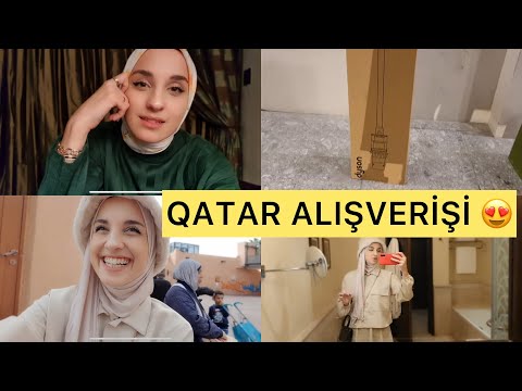 QATAR DA SÜTLÜ ÇAY | İLK ALIŞVERİŞİM 😍 | ŞAPKALI KOMBİN 🤭 ODAYI BULAMADIK | QATARDA YAŞAM
