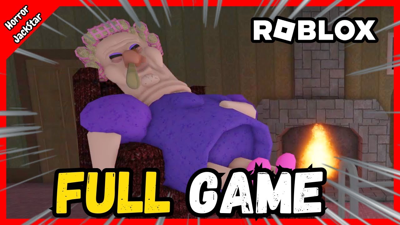 Grumpy Gran! (SCARY OBBY) FULL GAME Walkthrough - ROBLOX - YouTube