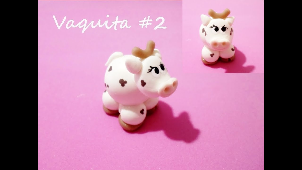 vaquita 2 PESEBRE ** FIGURAS DE PASTA FLEXIBLE PASO A PASO - YouTube
