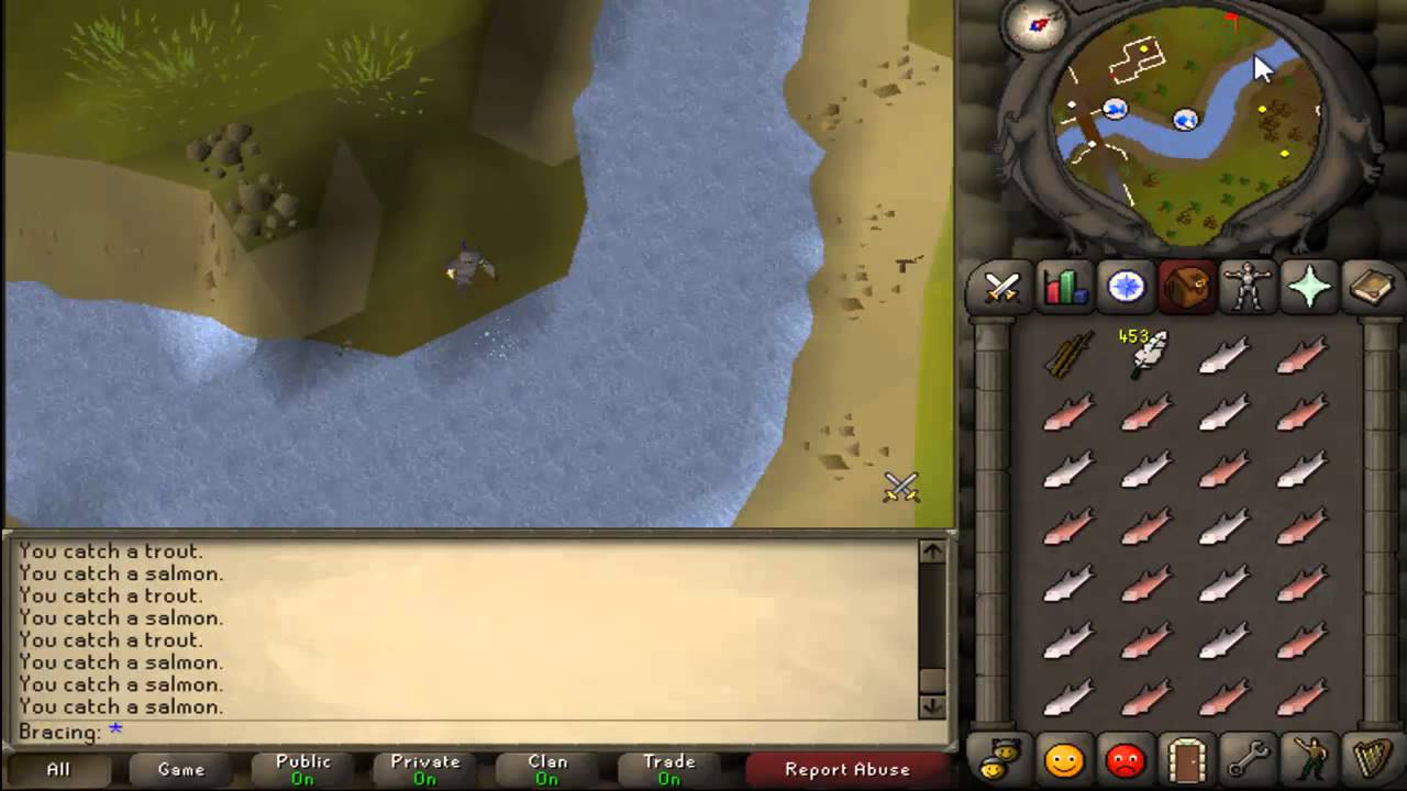 Runescape 2007 - Max Stats From Scratch - Part 3 - YouTube