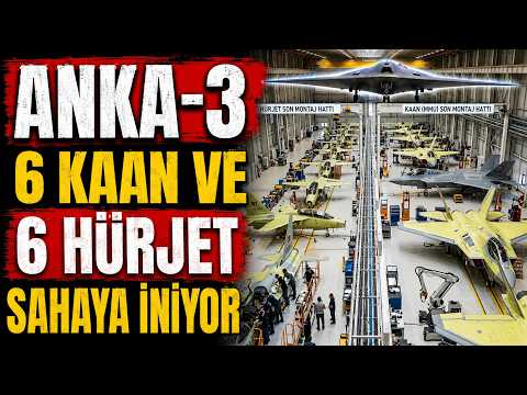 TUSAŞ'TAN DEV HAMLE KAAN VE HÜRJET FİLOLARI GENİŞLİYOR - SAVUNMA SANAYİ