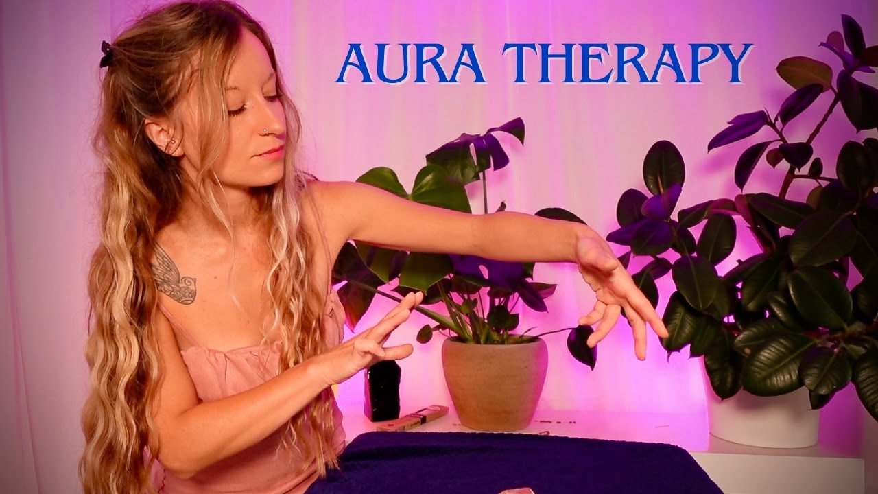 ASMR Aura Therapy 🌸 Hypnotic Reiki Hands For Deep Rest And Healing ...