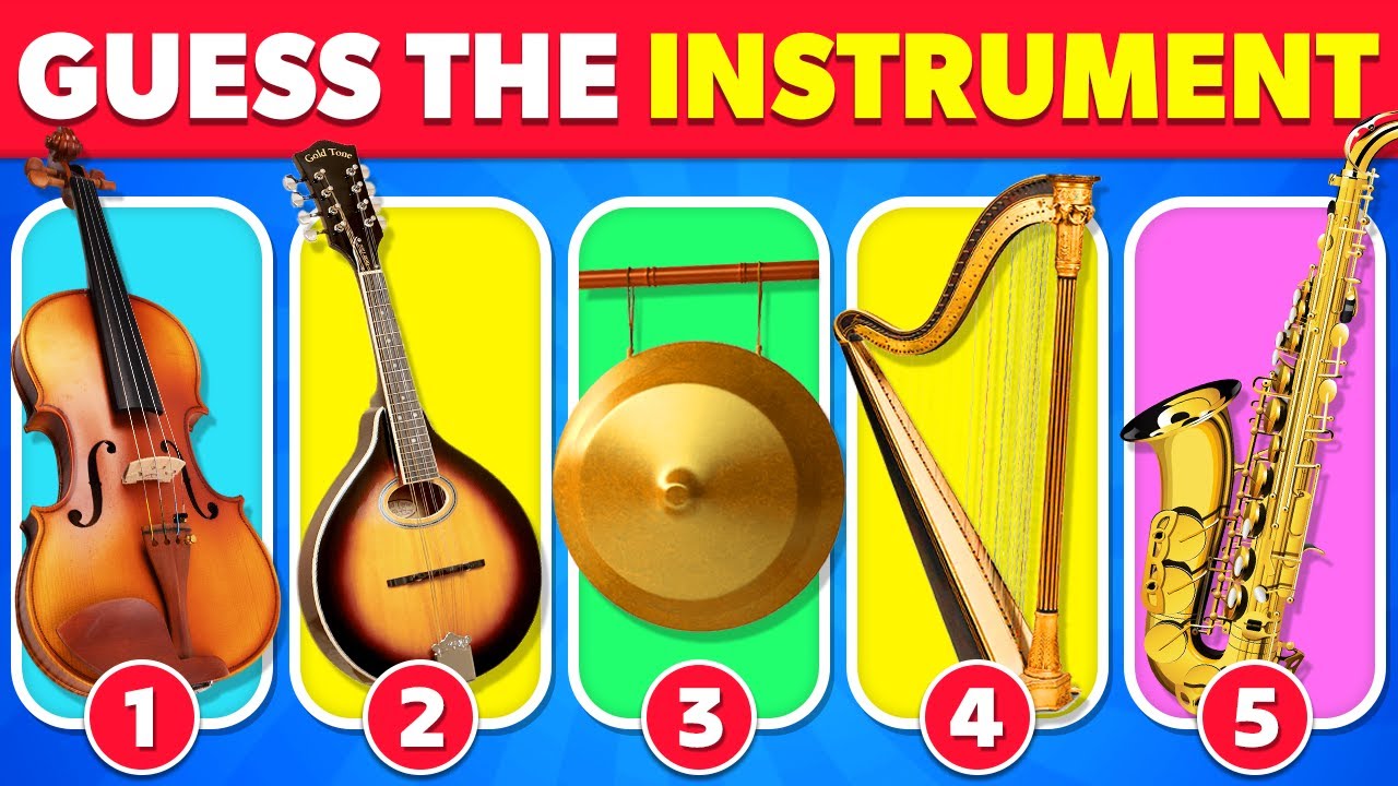 Guess the Musical Instrument by the Sound 🎹🥁🎶 | Musical Instruments ...