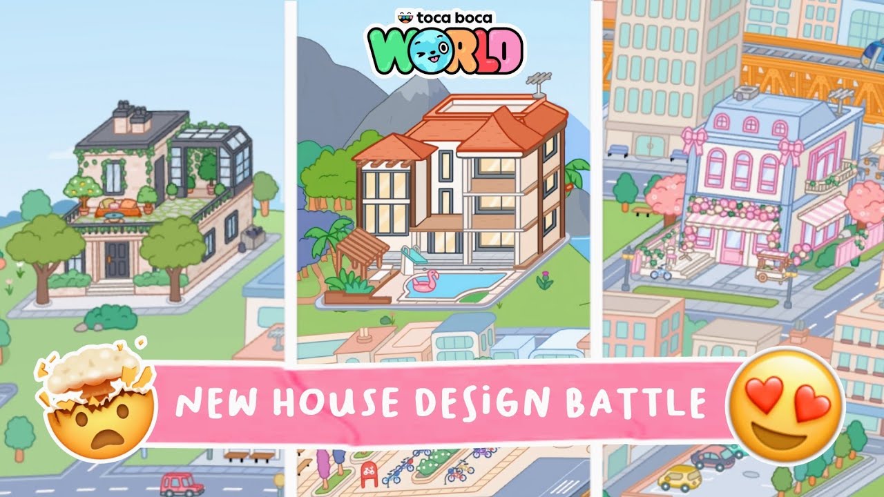 Toca Life World : NEW HOME DESIGNER BATTLE | TOCA BOCA UPDATE - YouTube
