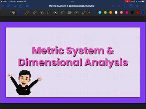 Metric System & Dimensional Analysis - YouTube