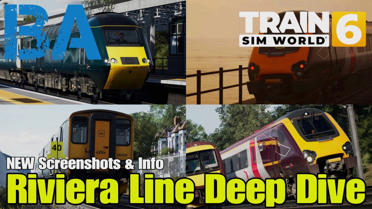 NEW Screenshots & Info - Riviera Line Deep Dive - News - Train Sim ...