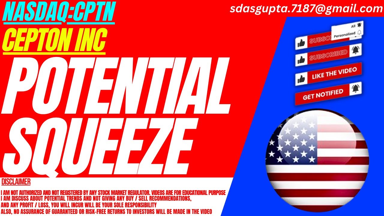 POTENTIAL SQUEEZE : CPTN STOCK ANALYSIS | CEPTON STOCK - YouTube