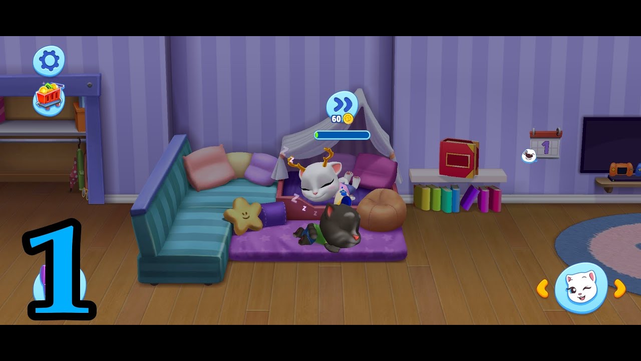 My Talking Tom Friends! (IOS,Android) Gameplay Part 1 - YouTube