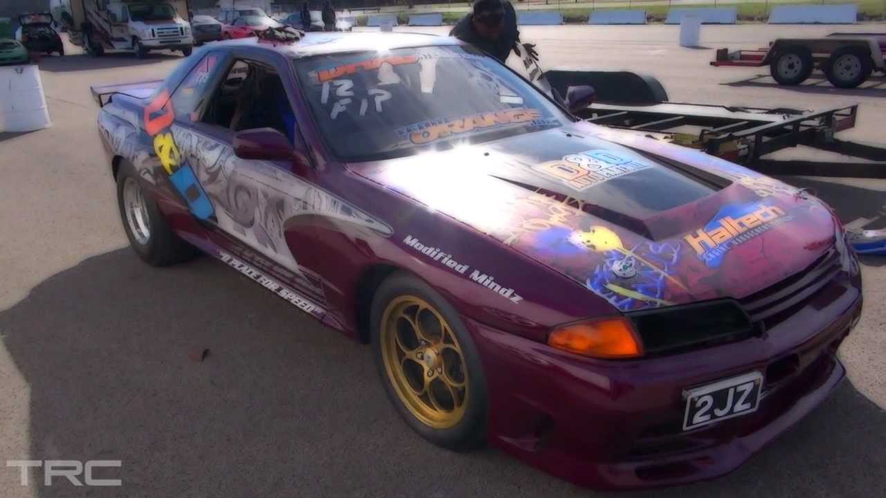 Nissan Skyline GTR 1/4 Mile Fast! Low boost -HD - YouTube
