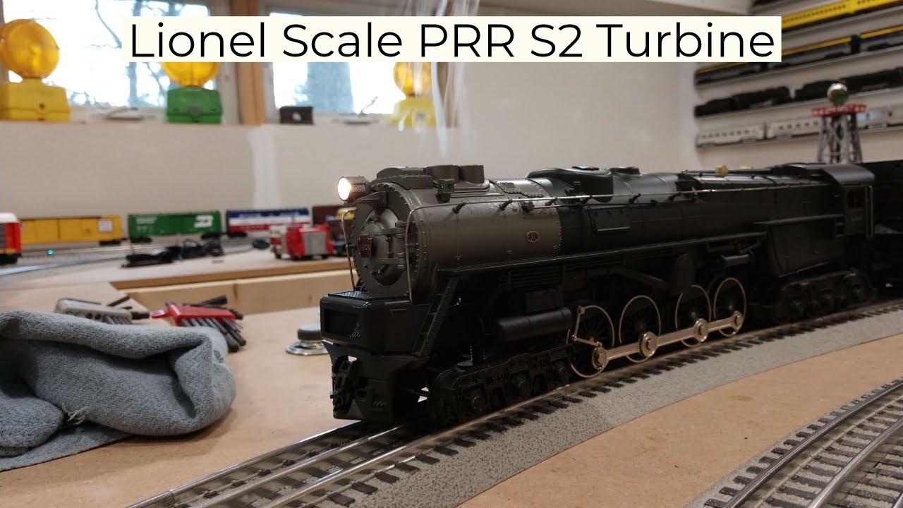 Lionel Pennsylvania S2 Turbine - YouTube