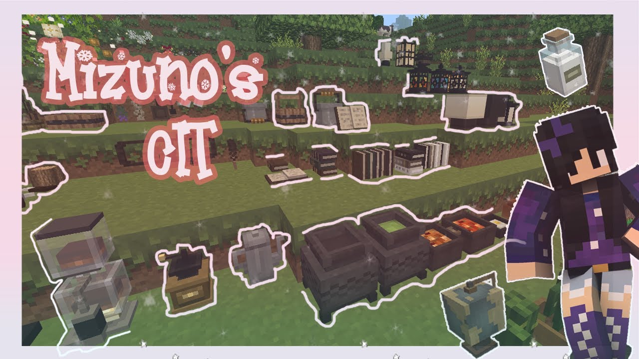 🤍 Review da textura Mizuno's CIT + Como usar * MCPE - YouTube