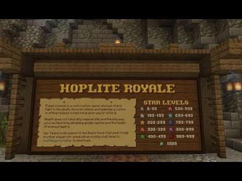 Playing on the Hoplite server to PVP | Minecraft Live - YouTube
