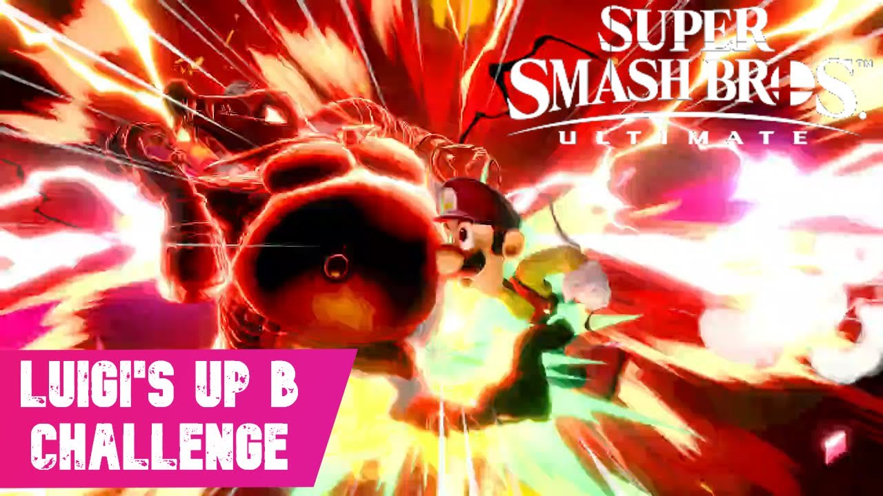The Luigi Up B Challenge (Super Smash Bros. Ultimate) - YouTube