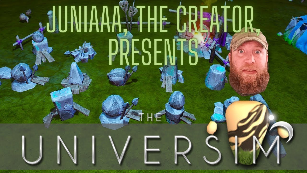 The start of a new planet and new life in The Universim - YouTube