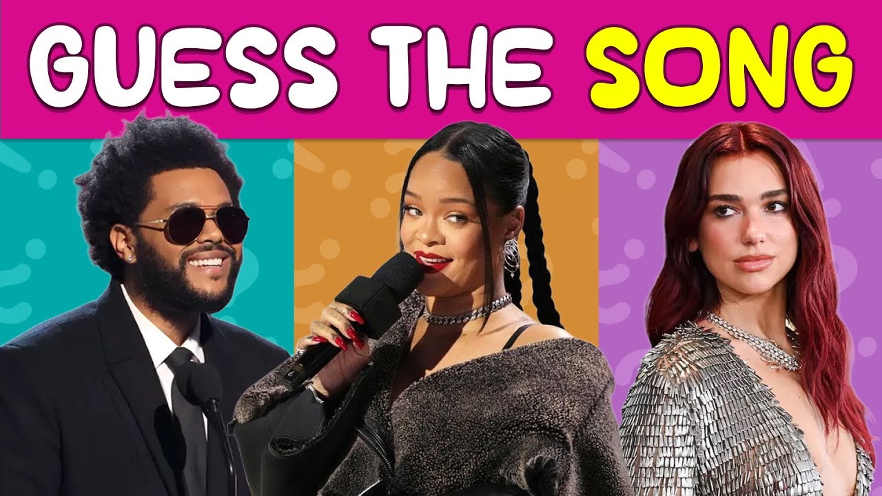 Guess the Song: Most Popular Hits on YouTube! 🎵 Can You Get Them All ...