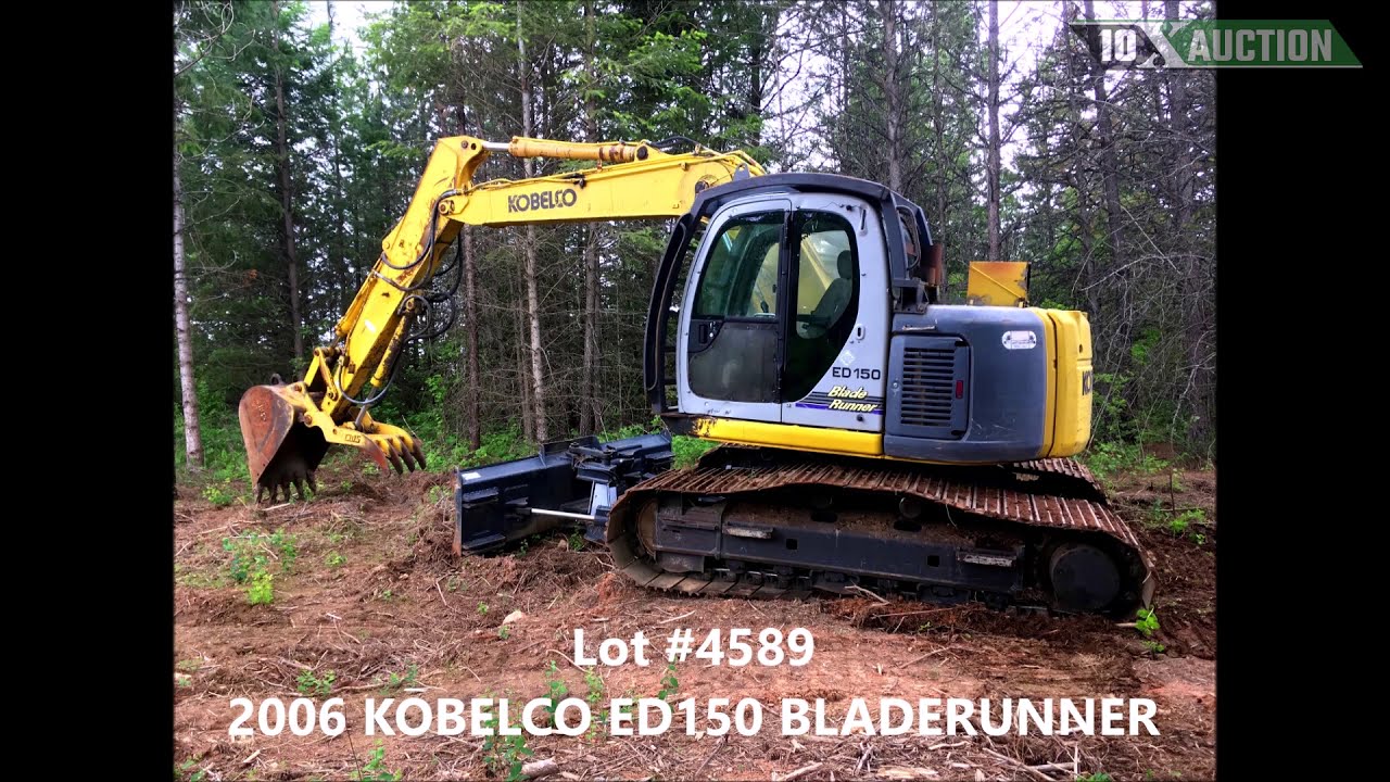 KOBELCO ED150 BLADERUNNER (2006) 10X AUCTION (AuctionTime ...