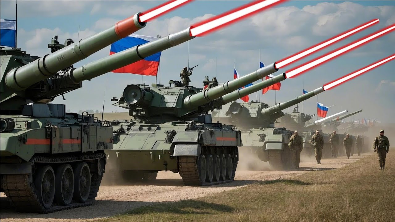TODAY - Russia's next-generation advanced tanks ambush British military ...