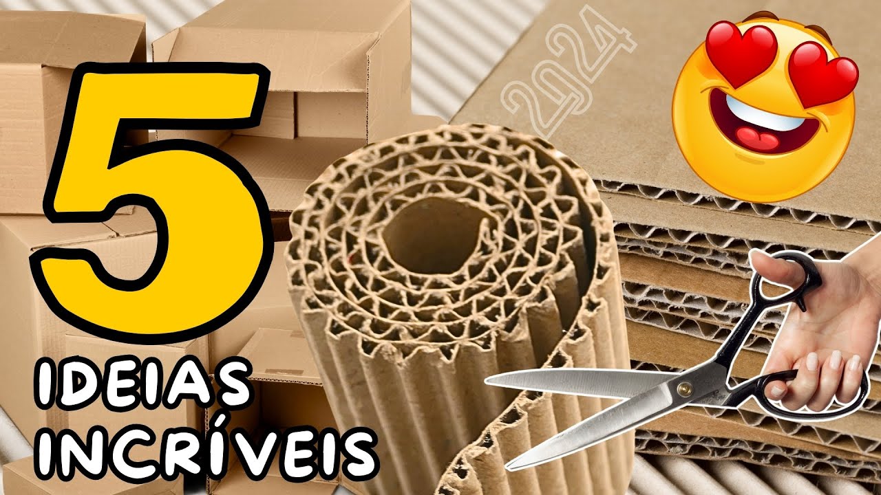 Super Beautiful but Low-Cost! 5 ideas to recycle waste cardboard for ...