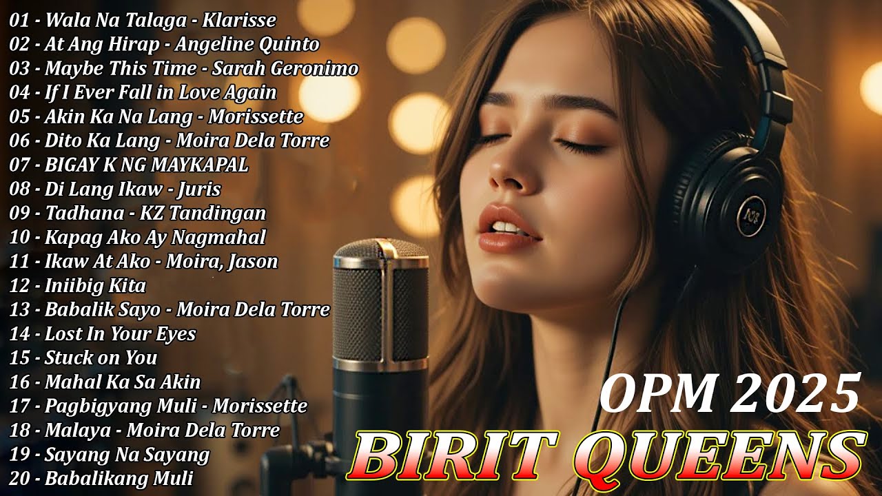Bagong Acoustic OPM 2025💞 💞💞AILA SANTOS, Sarah Geronimo, Angeline ...
