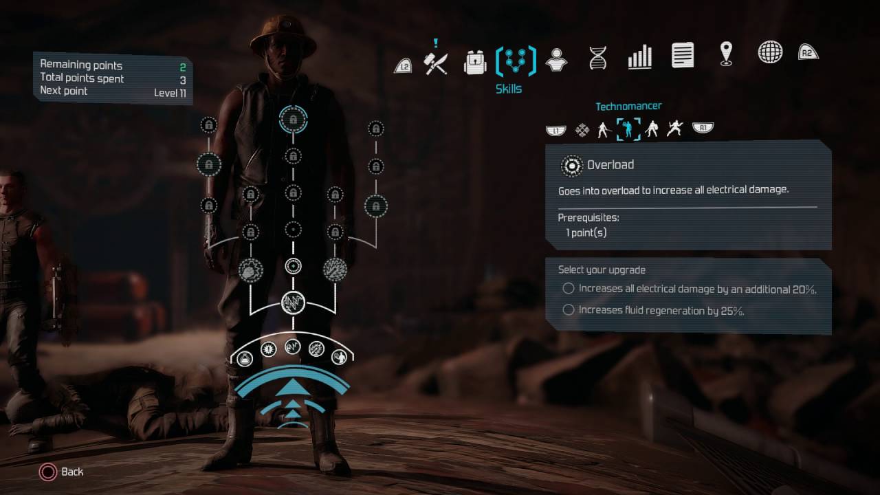 The Technomancer - Counterattack: Skills + Attributes (Power Level 2 ...