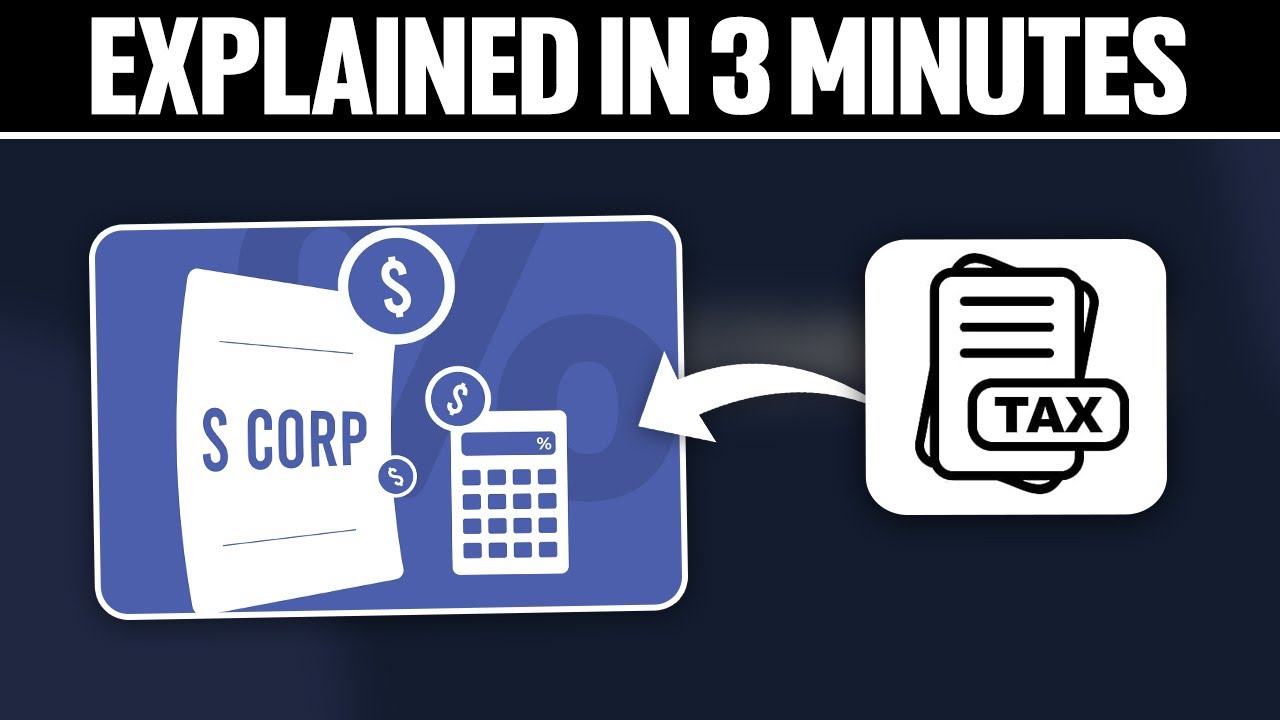 S Corp Taxes Explained in 3 Minutes 2025! - YouTube