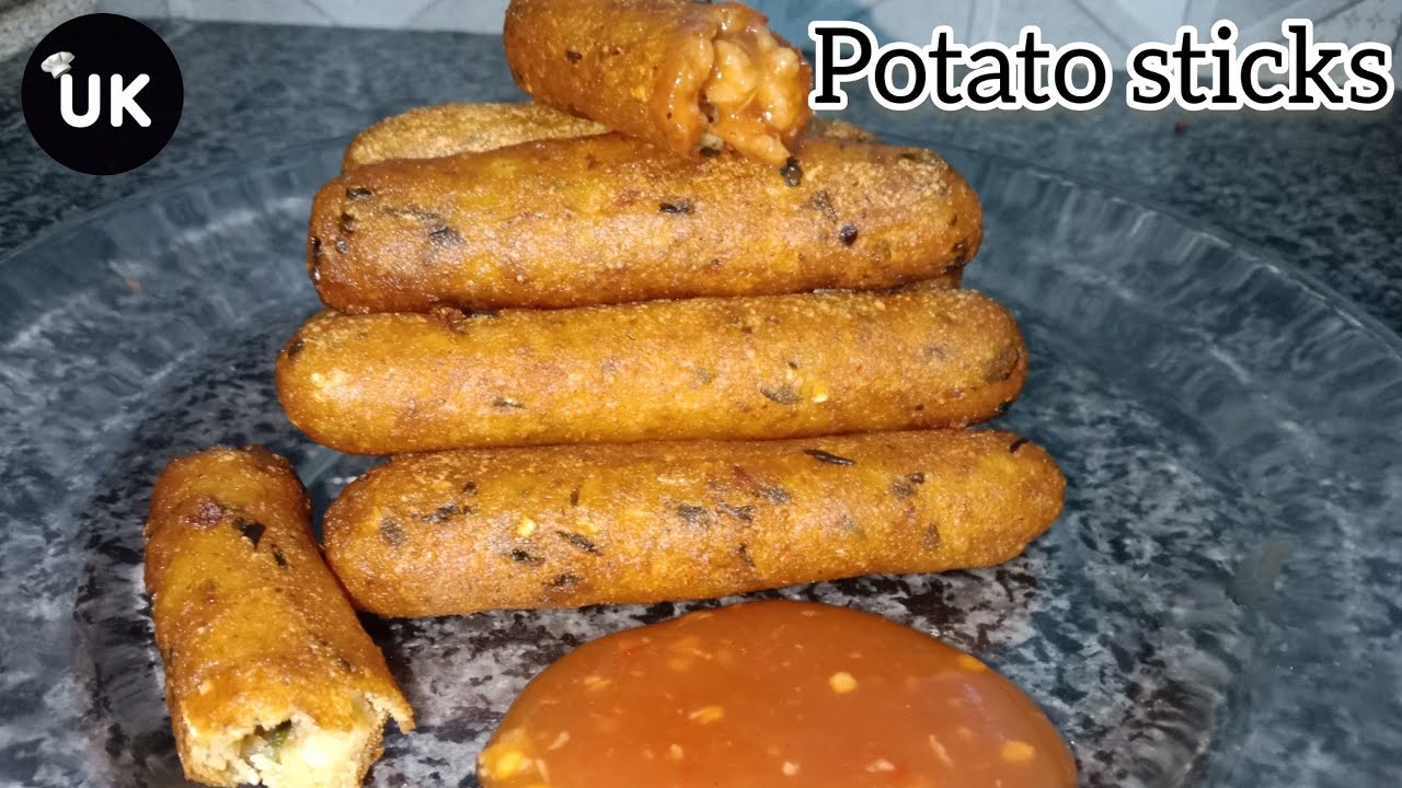 Potato Sticks Recipe | Easy Potato Sticks | Ramadan Special | Uzma's ...