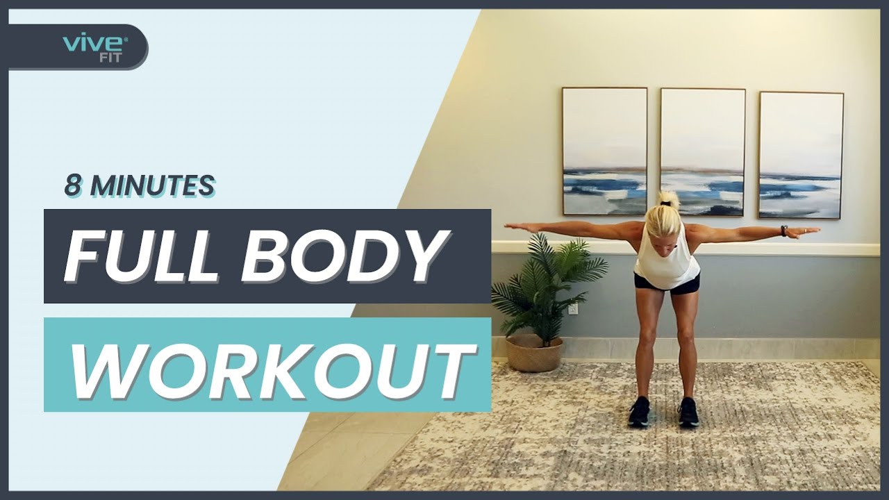 8-Minute Full Body Workout | Great for Seniors - YouTube