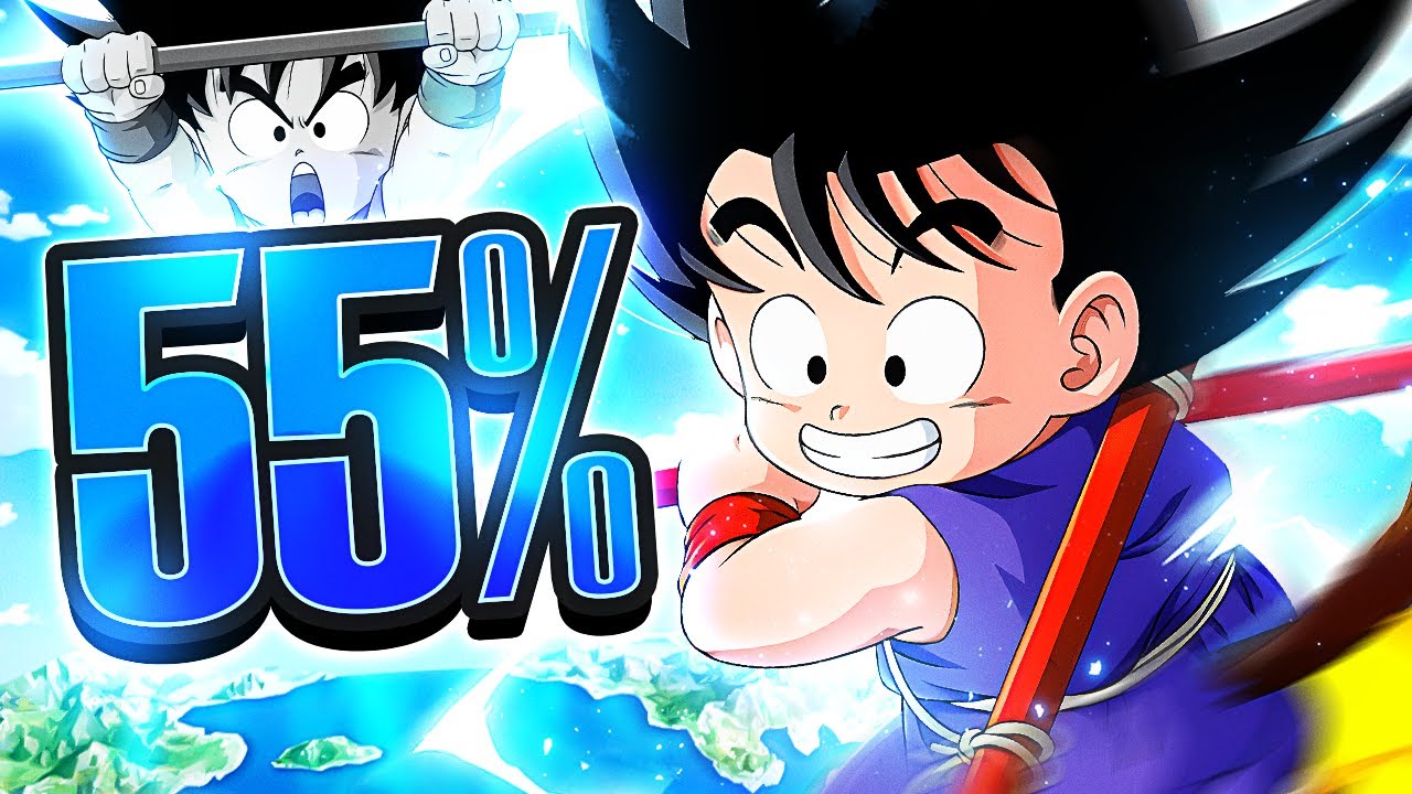 HOW GOOD IS 55% DOKKANFEST AGL KID GOKU? LEVEL 1 LINK SHOWCASE (DBZ ...