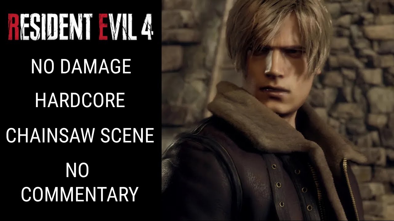 Resident Evil 4 Remake Chainsaw Scene - Ryzen 9 5950x RTX 3090 32GB ...