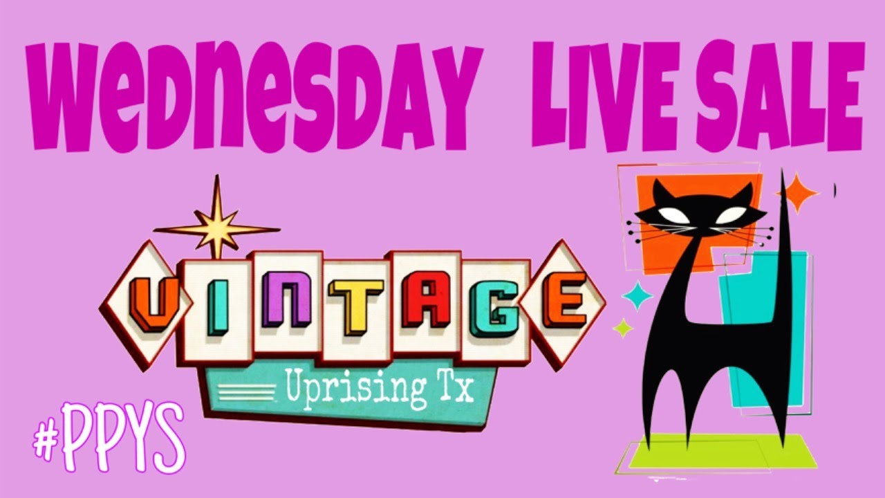 LIVE SALE Wednesday - YouTube