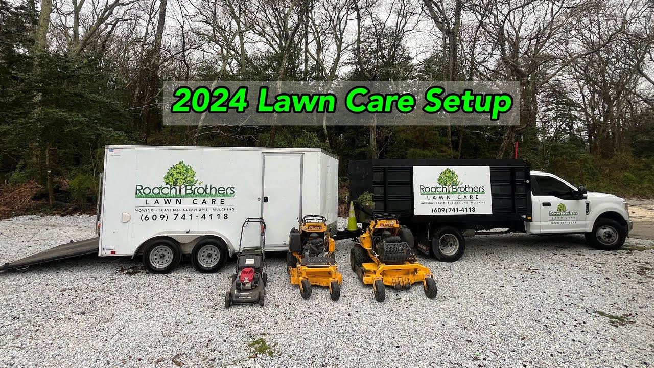 2024 Lawn Care Setup - YouTube