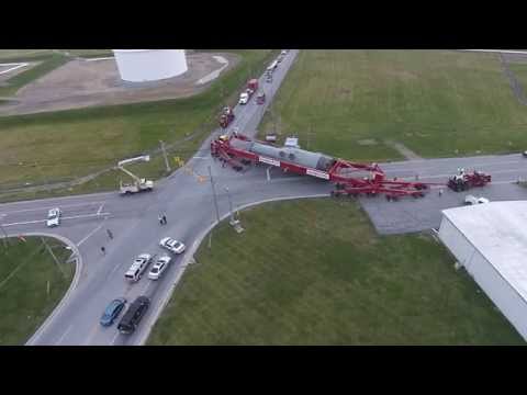 Barnhart Crane Shipment - YouTube