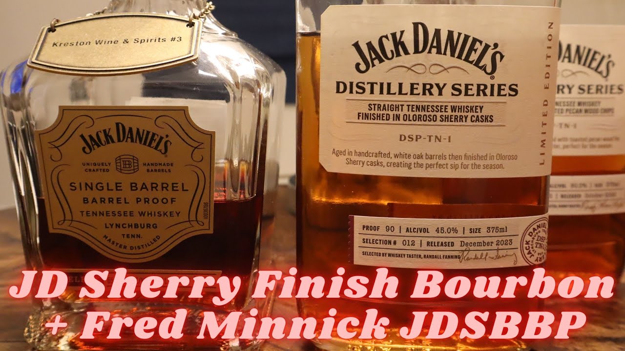 Jack Daniels Sherry Finish Bourbon & Fred Minnick JDSBBP Pick - YouTube