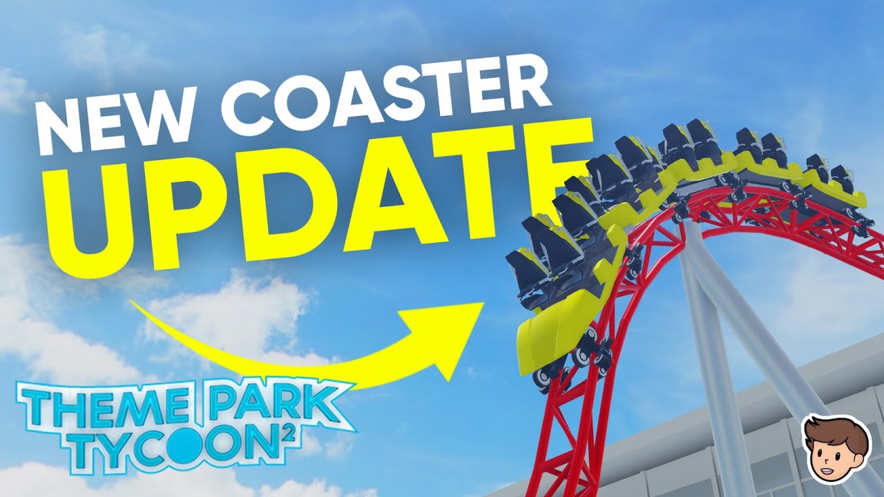 🎢 Theme Park Tycoon 2 NEW ROLLERCOASTER Update! | Update Flash | Kosii ...