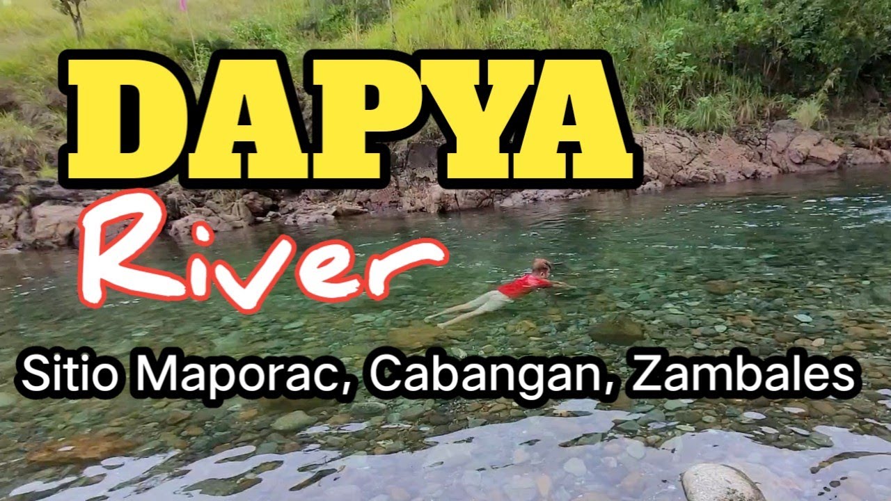 Crystal Clear Dapya River connecting Agbubutilya River - Sitio Maporac ...
