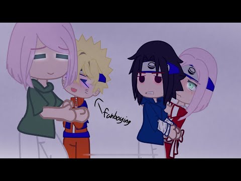 If team 7 met Sakura’s future self [] Sasusaku 🍅🌸 Narusaku 🍜🌸 [] My au