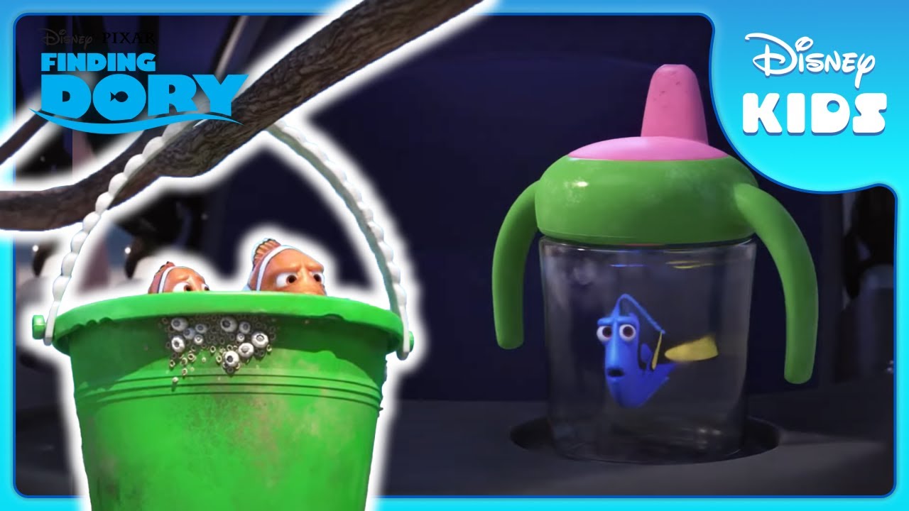 🚚 Will Dory Catch The Transport Truck? | Finding Dory | Disney Kids ...
