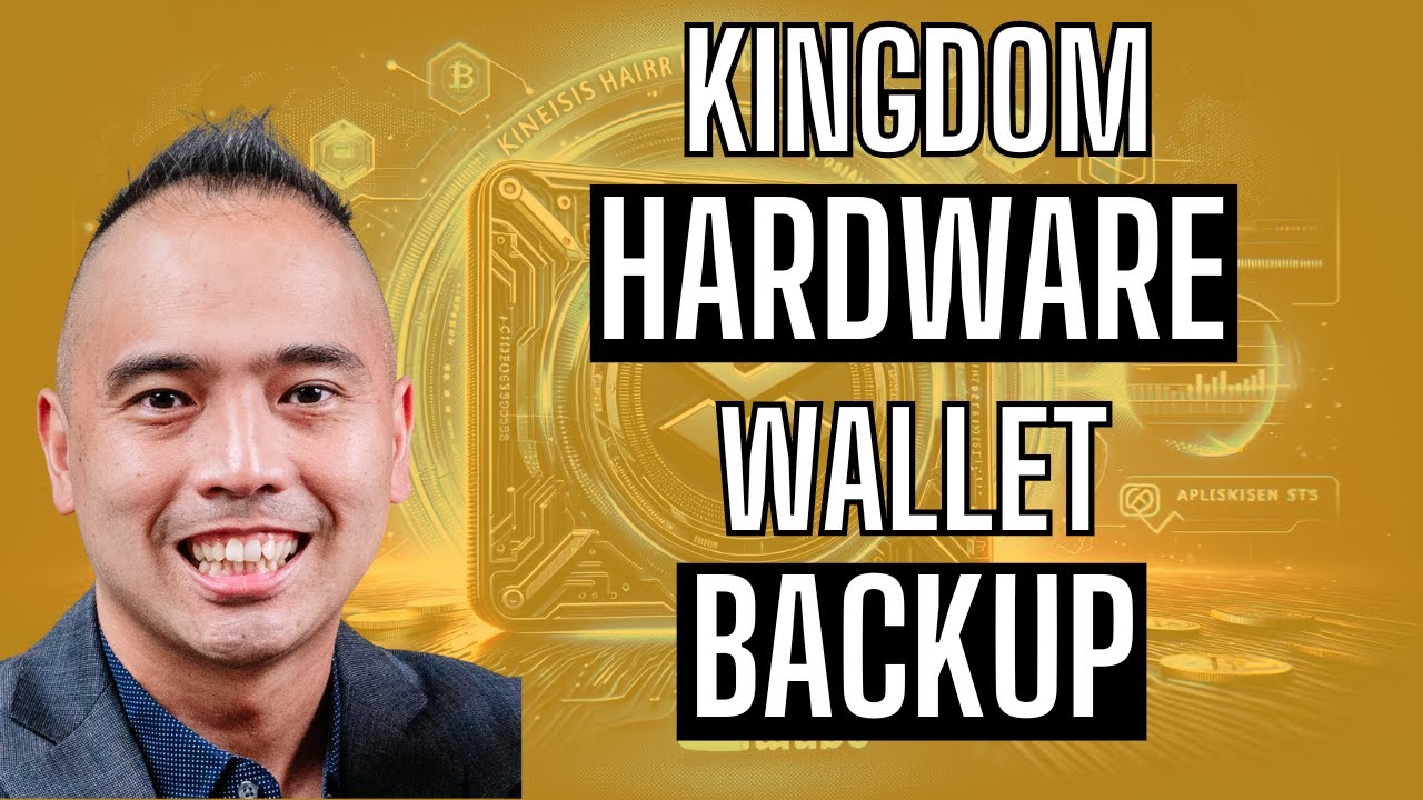 Kinesis Hardware Wallet Backup - YouTube