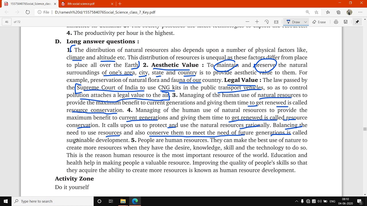 8th class social science - YouTube