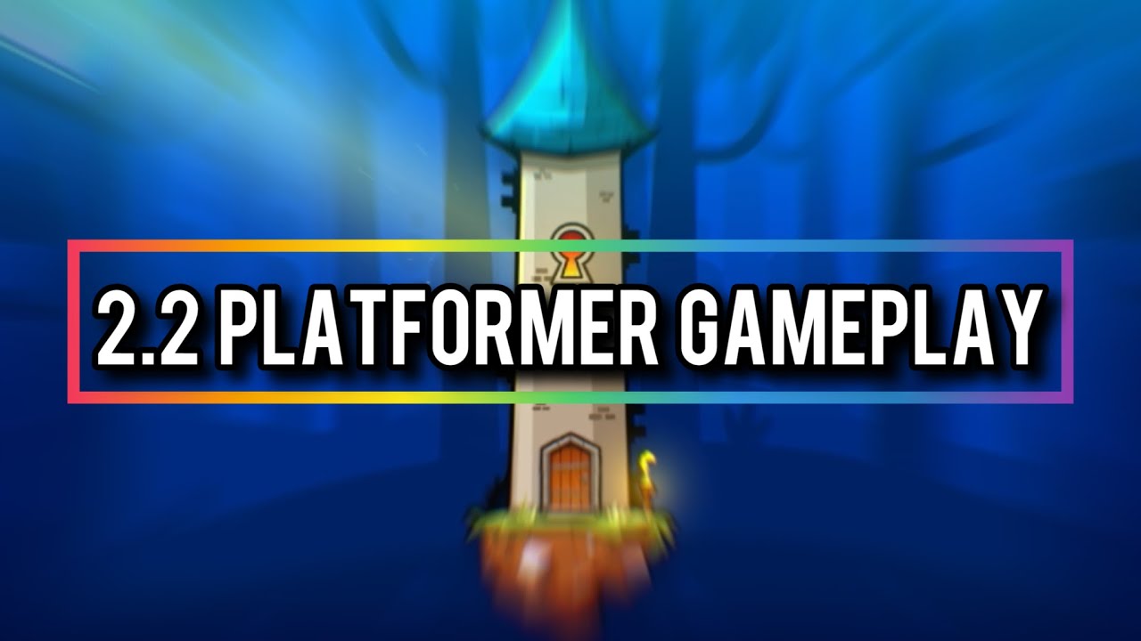 2.2 platformer gameplay 1st level - YouTube