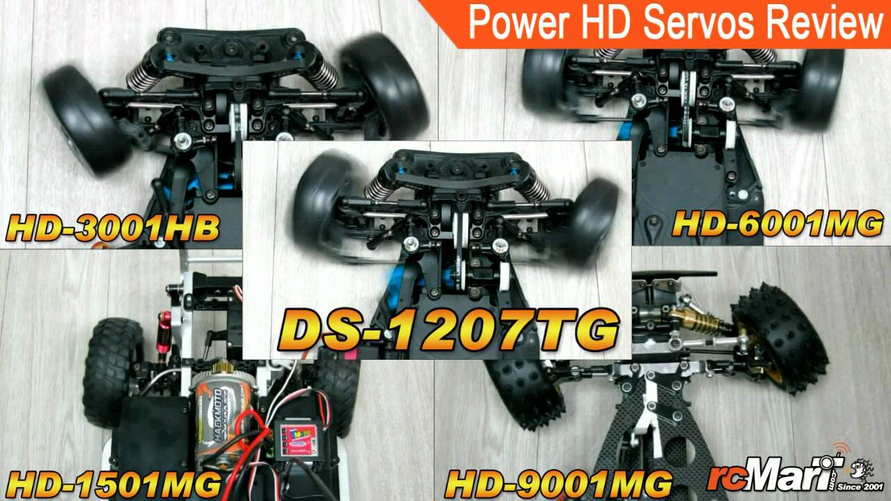 Power HD Servos Torque Test Review - YouTube