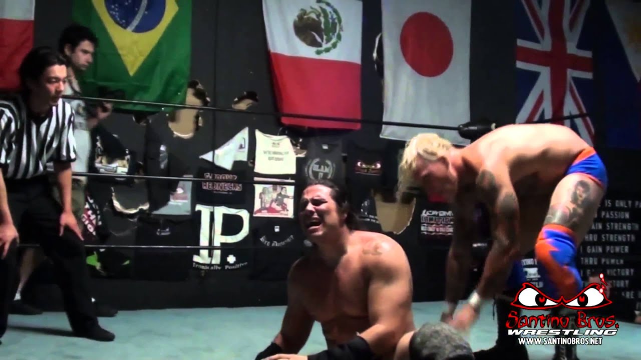 Bad Dude Tito Vs Rude Boy James Riley - Satnino Bros. Wrestling - YouTube