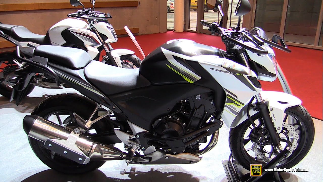 2016 Honda CB500F ABS - Walkaround - 2015 Salon de la Moto Paris - YouTube