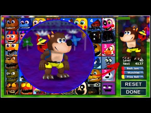 Adventure Banjo Kazooei In FNaF World (Mod) - YouTube