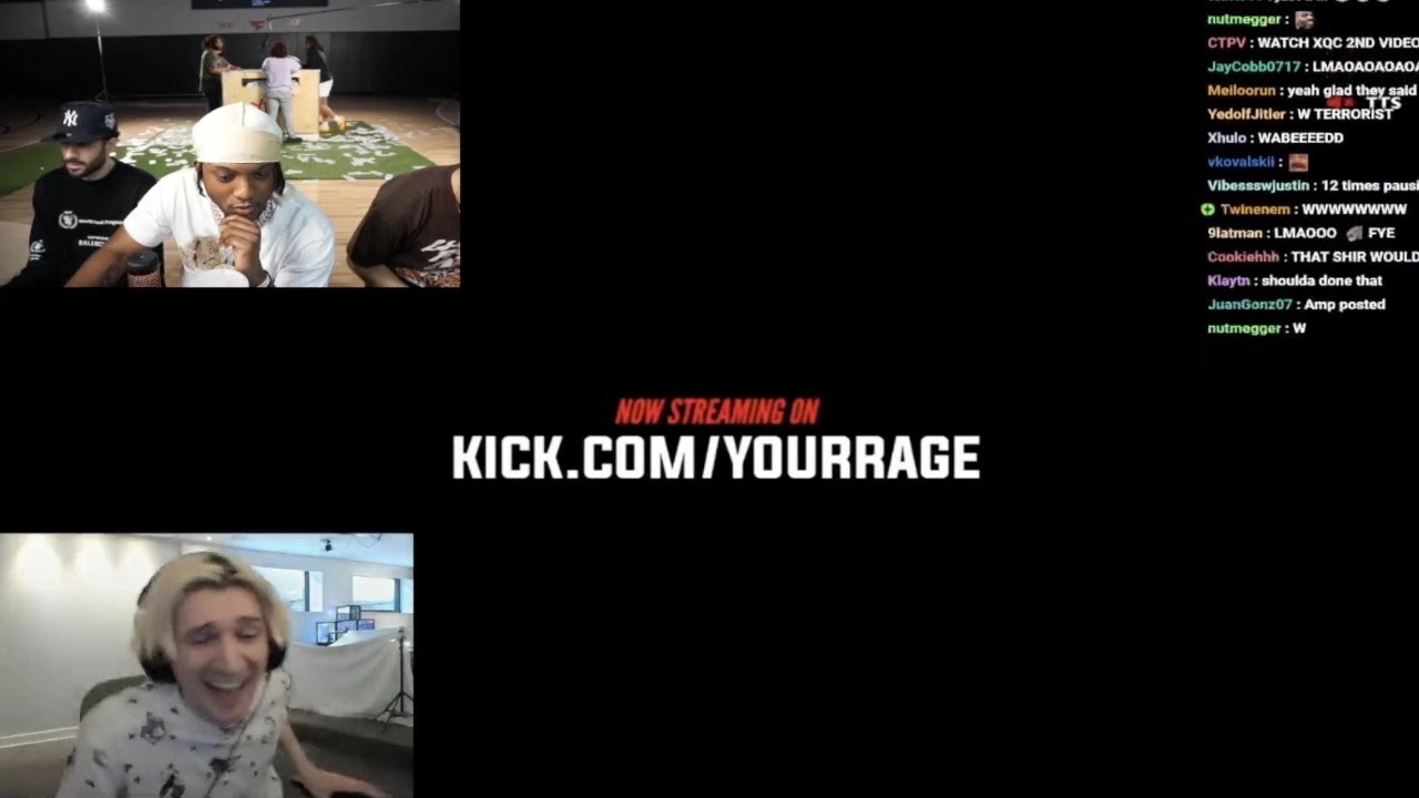 YourRage reacts to xQc reacting to his Kick Signing - YouTube