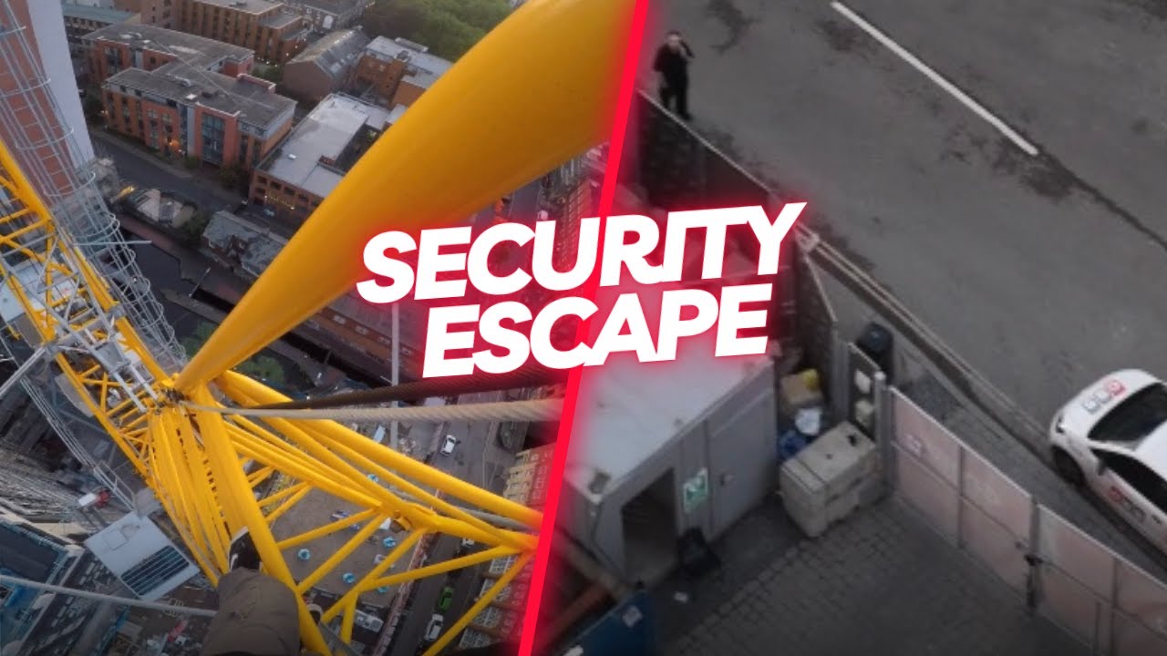 SECURITY ESCAPE - CRANE CLIMB - YouTube