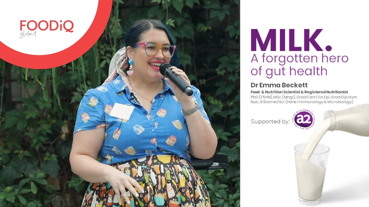 Milk: a forgotten hero of gut health | Dr Emma Beckett - YouTube